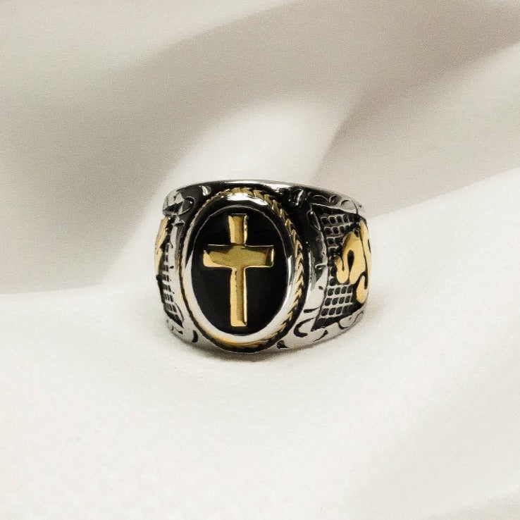 Signet Cross - Ring – Forever Truth